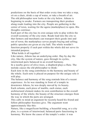 Chapter 2. The Design ArgumentChapter 2The Design Argument .docx ...