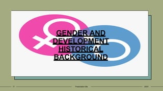 gender socialization and theories of society | PPTX