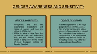gender socialization and theories of society | PPTX