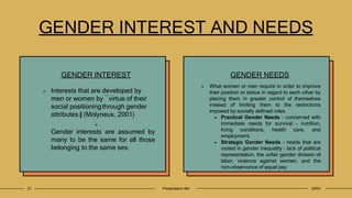 gender socialization and theories of society | PPTX