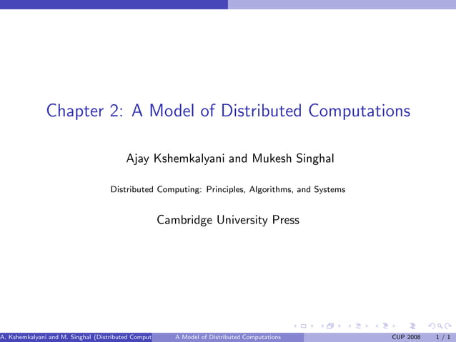 Distributed Computing | PDF