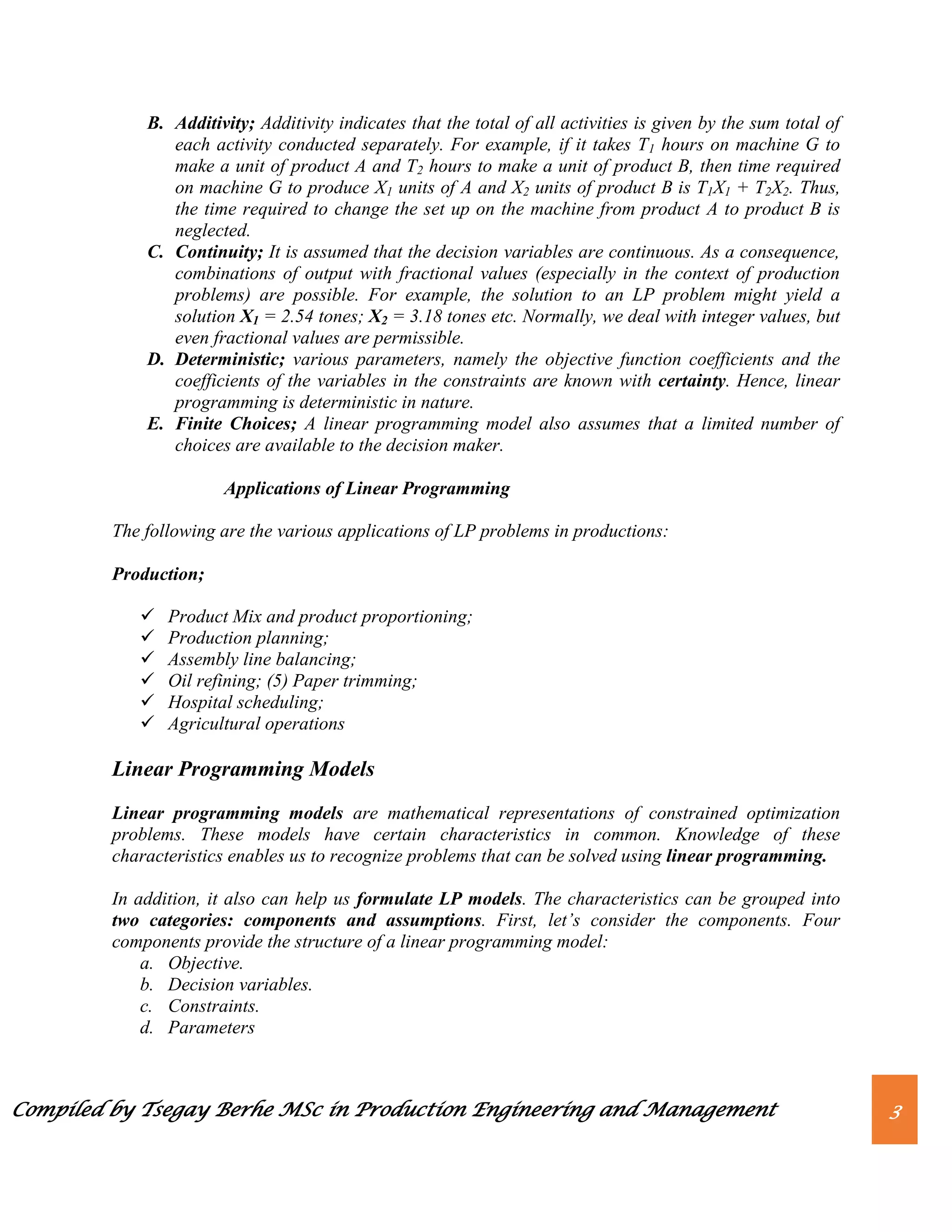 Chapter 2.Linear Programming.pdf | Computing | Technology & Computing