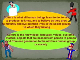 UCSP - Concept of Anthropology and Culture | PPT