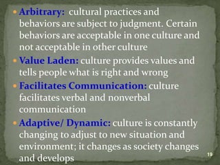 UCSP - Concept of Anthropology and Culture | PPT
