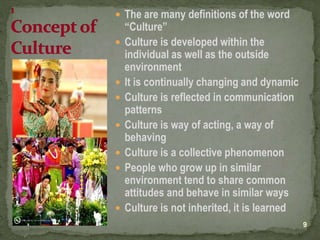 UCSP - Concept of Anthropology and Culture | PPT