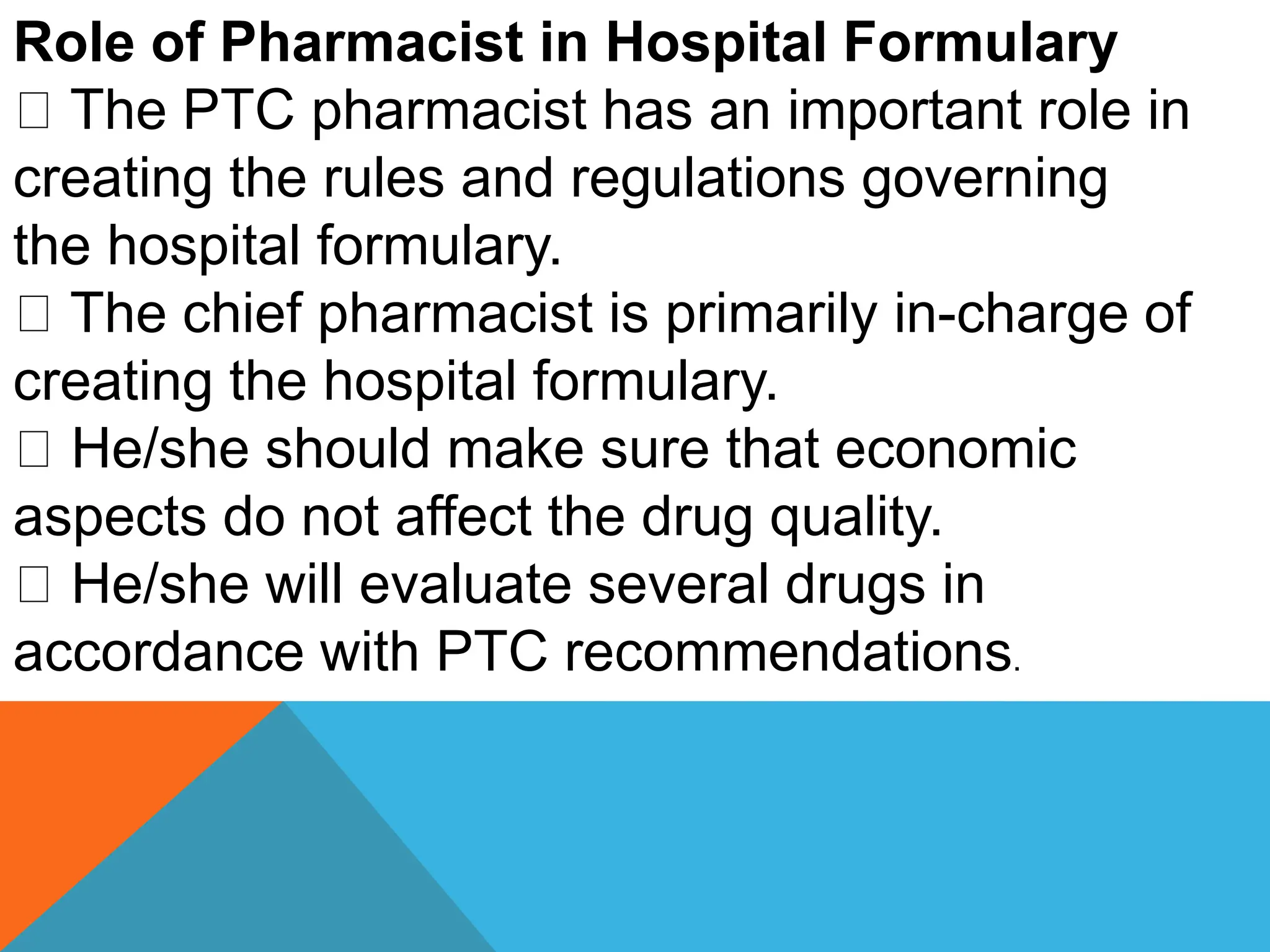 chapter2.pptx hospital pharmacy rules of phamacy | PPTX