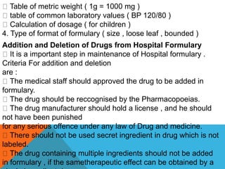 chapter2.pptx hospital pharmacy rules of phamacy | PPTX
