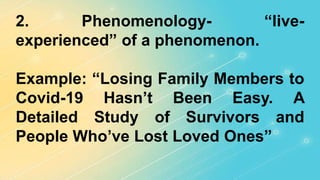 CHAPTER TWO IN PRACTICAL RESEARCH SENIOR HIGH SCHOOL | PPTX