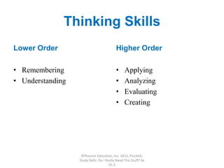 Chapter 2.ppt study and personal skills presentation | PPT