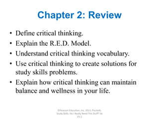 Chapter 2.ppt study and personal skills presentation | PPT