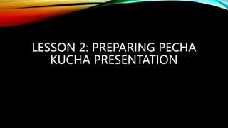 PURPOSIVE COMMUNICATION || (CHAPTER TWO) | PPTX