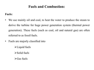 Thermal Power Plant or Thermal Energy (Chapter-2) | PPTX