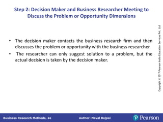 Business research process design Chapter 2 PGDM Trim-3-3 | PPT