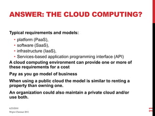 CHAPTER 2 cloud computing technology in cs | PPT