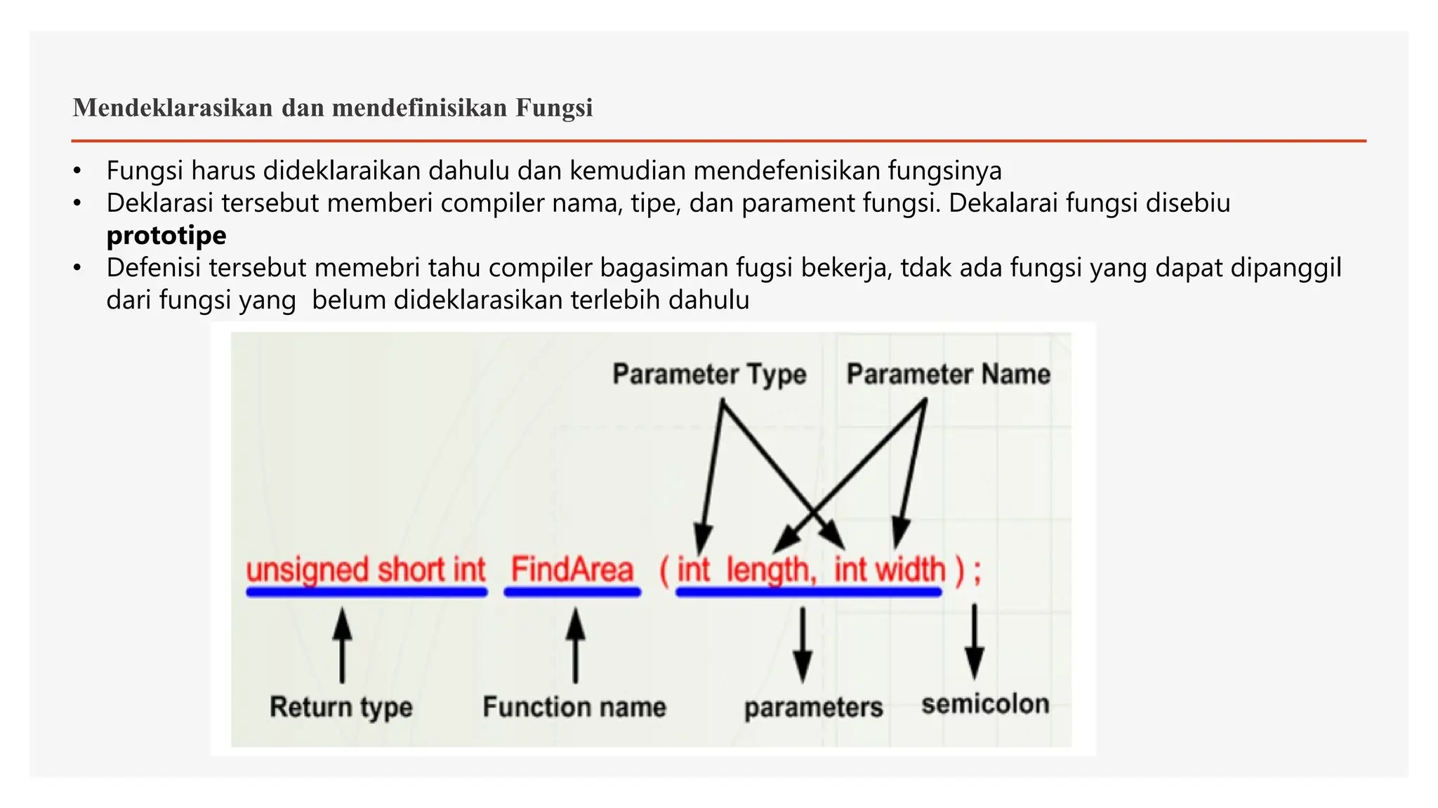 MAteri:Penggunaan fungsi pada pemrograman c++ | PPT