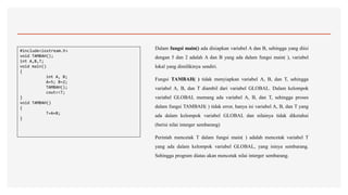MAteri:Penggunaan fungsi pada pemrograman c++ | PPT