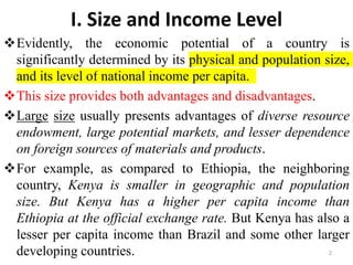 Chapter 2.pptx Development economics part I | PPTX | Business ...