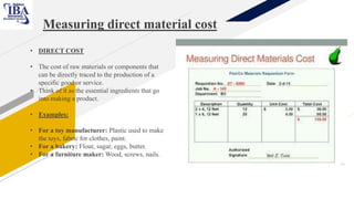 CHAPTER 2 job order costing unit producing cost 17th edition managerial ...