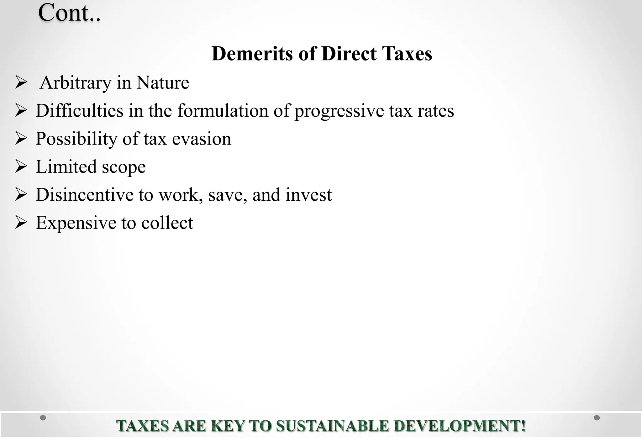 MEANING AND CHARACTERISTICS OF TAXATION. | PPTX