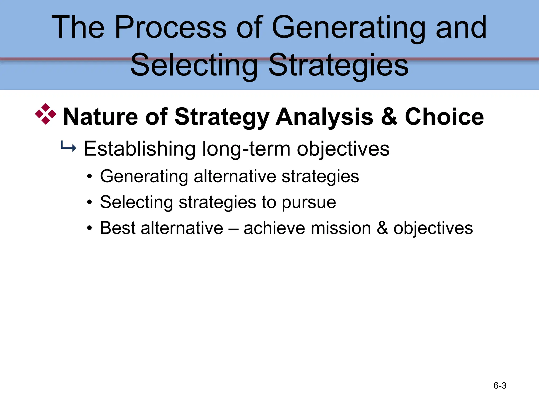 Chapter 2.3 Strategic Analysis &choice.ppt