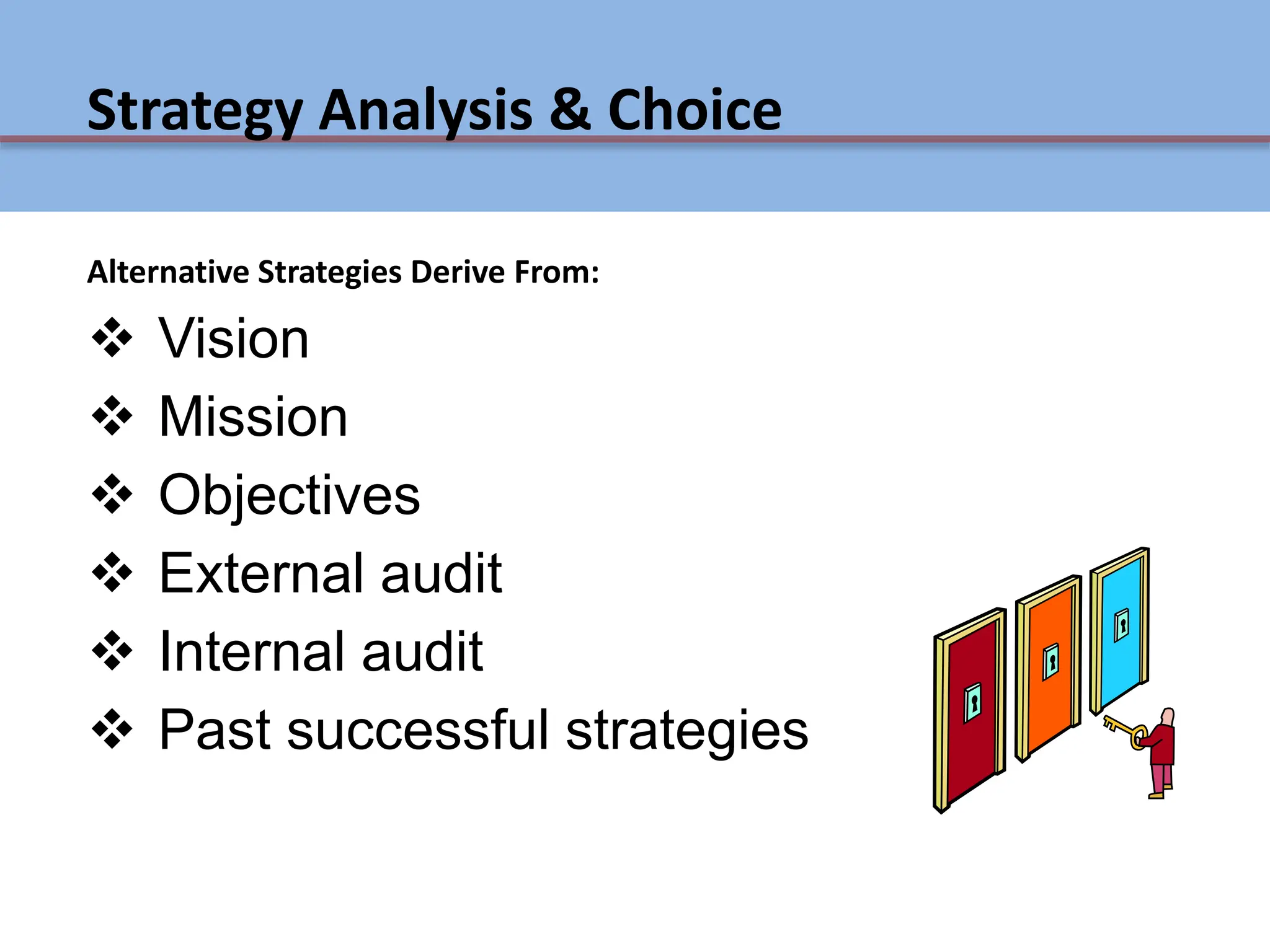 Chapter 2.3 Strategic Analysis &choice.ppt