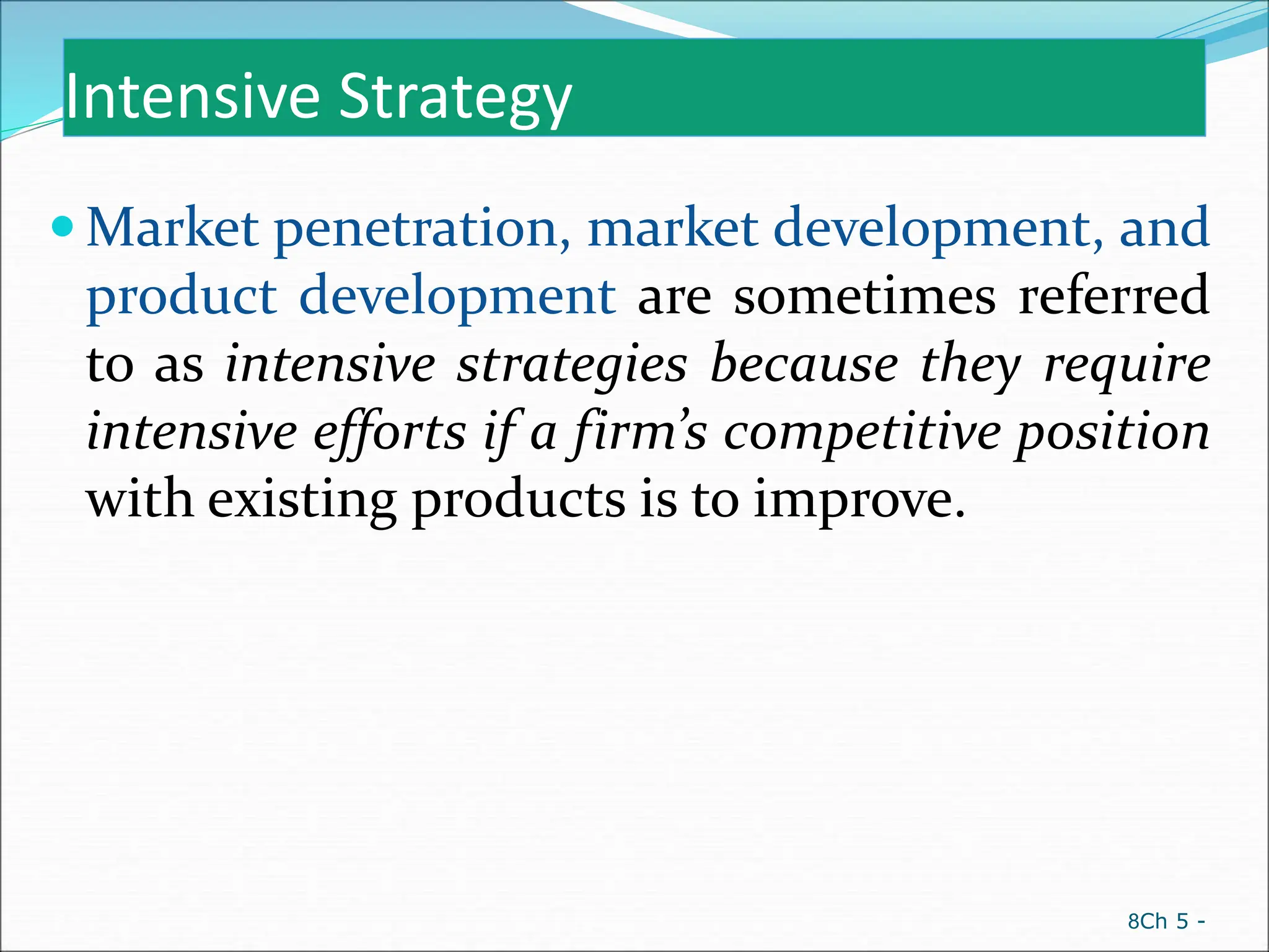 Chapter 2.2 Types of strategies (3).ppt teaching material | PPT