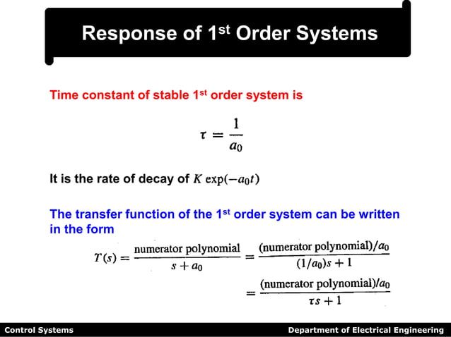 Chapter 2 Linear Control System .ppt