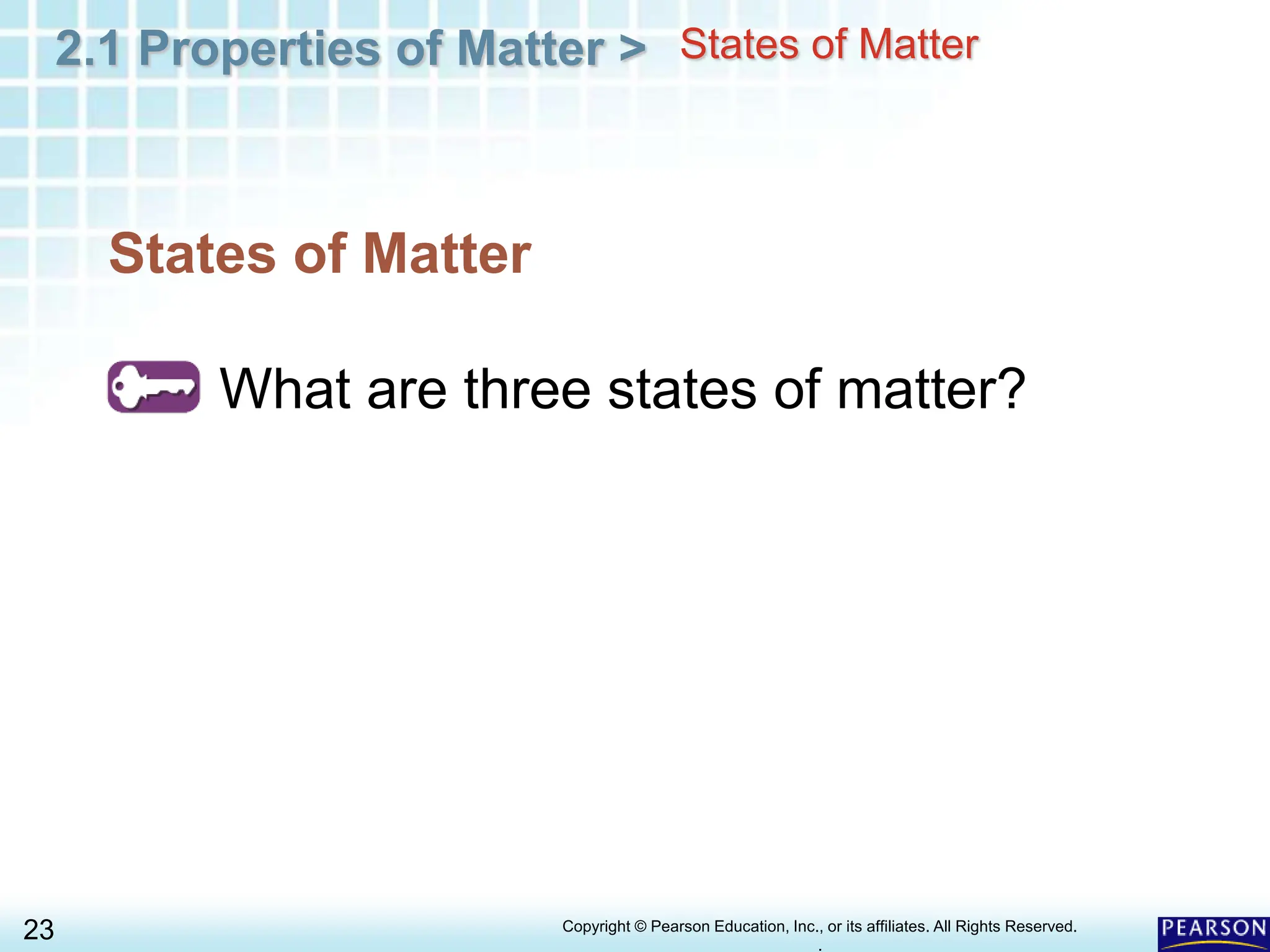 CHAPTER 2.1 POWER POINT Properties of Matter | PPT