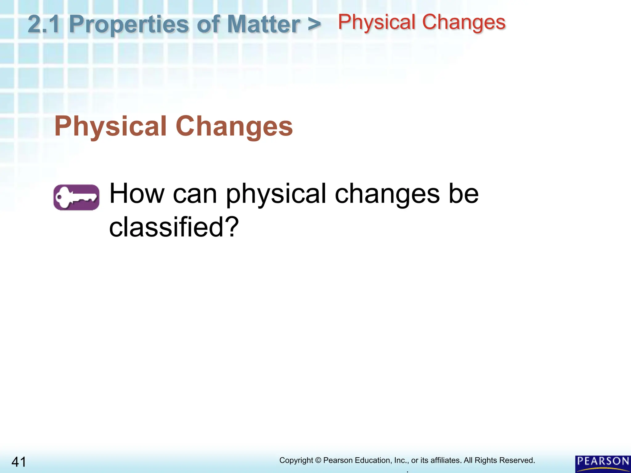 CHAPTER 2.1 POWER POINT Properties of Matter | PPT