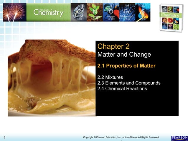 CHAPTER 2.1 POWER POINT Properties of Matter | PPT