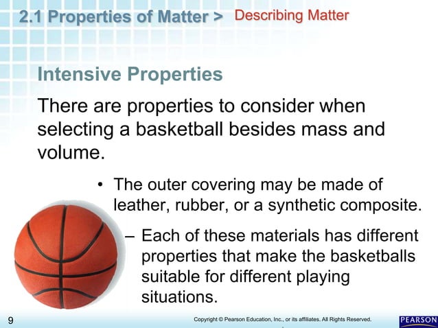 CHAPTER 2.1 POWER POINT Properties of Matter | PPT