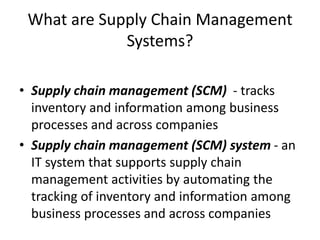 scm introduction and business related concepts | PPT