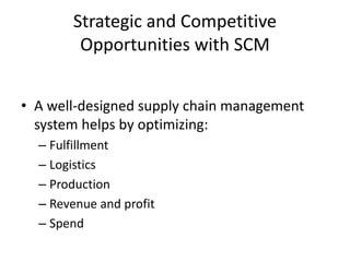 scm introduction and business related concepts | PPT