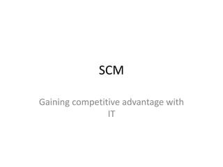 chapter2.ppt..scm and related concepts in nut shell | PPT