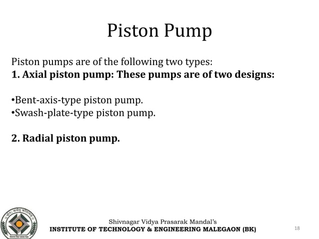 Chapter 2 Pumps and Actuatorsb Construction and working | PPTX