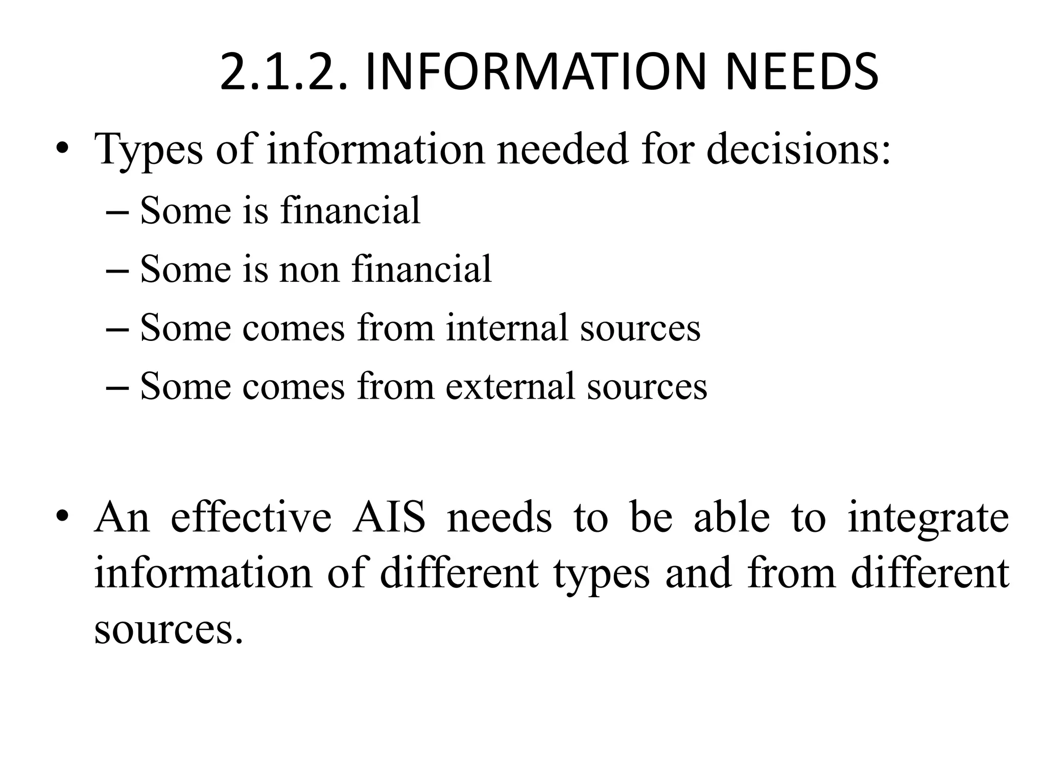 Accounting information system chapter two | PPTX