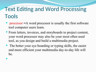 chapter2 multimedia and other program.ppt