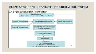 Elements of Organisational behavior.pptx