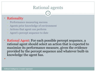 Intelligent Agents Intelligent Agents - AI | PPT