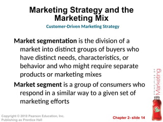 Chapter 2.ppt Marketing company and strategy | PPT