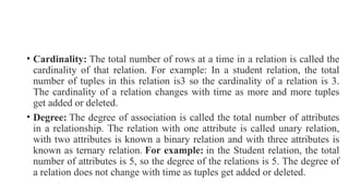 RDBMS stands for Relational Database Management System | PPT