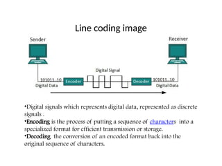 Data representation and transmission technique | PPT | Free Download