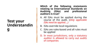 Chapter 2 statutory audit and regulation.pptx | Business Accounting ...