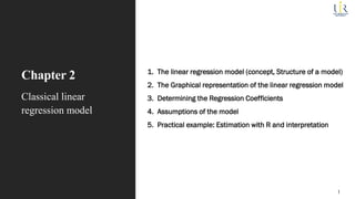 Linear regression model in econometrics undergraduate | PDF