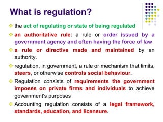 Chapter two - the financial accounting regulation | PDF