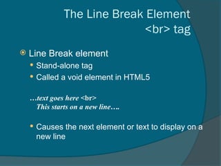 chapter- 2 Basics of web design forcusing on html basics | PPT