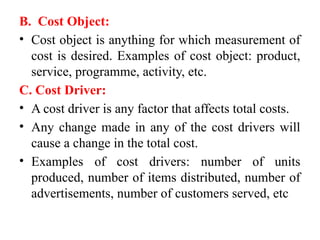 chapter 2.pptx of cost accounting by Dr. Yohannes | PPT