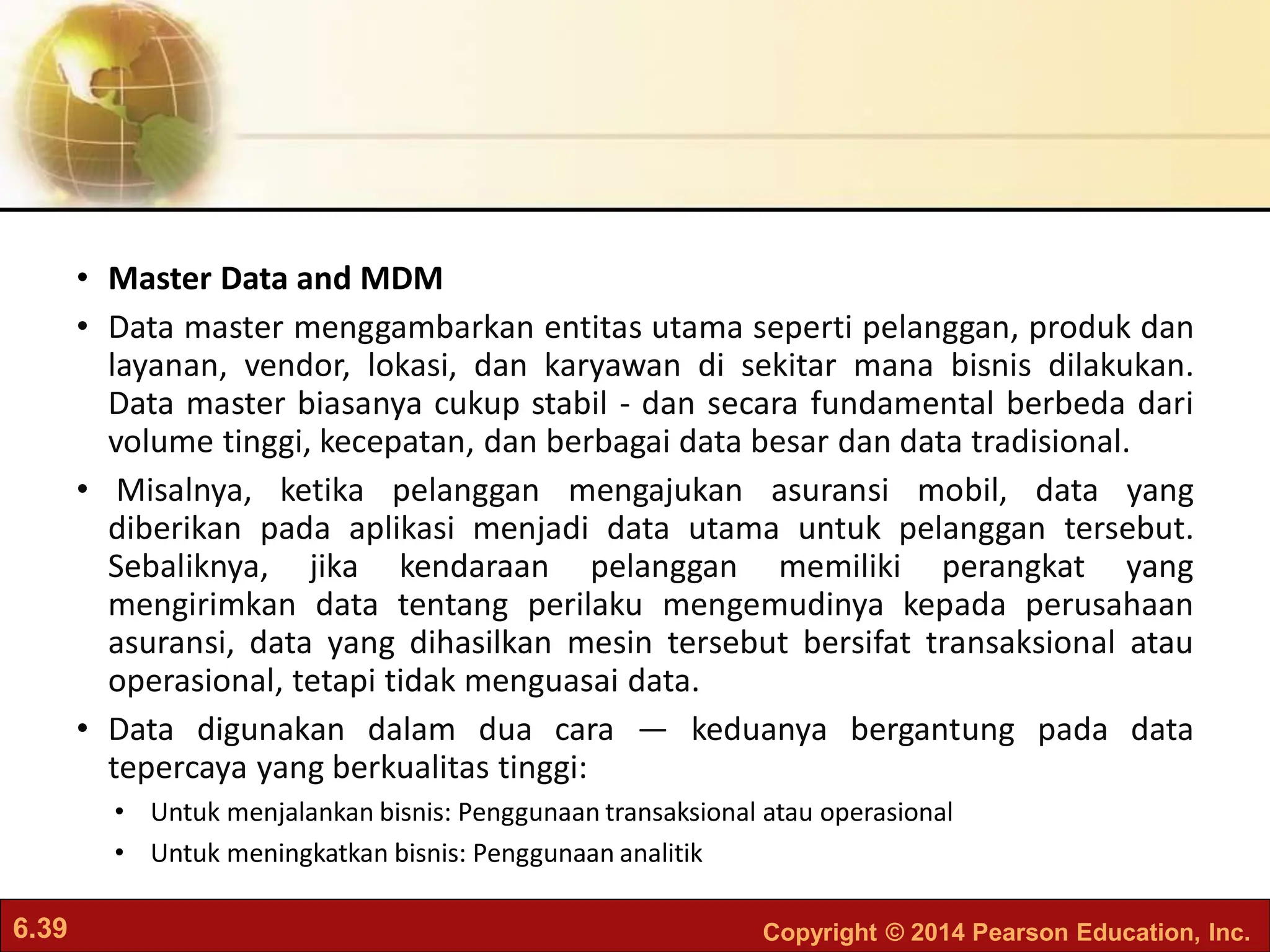 Tata kelola data dan arstektur Teknologi | PDF