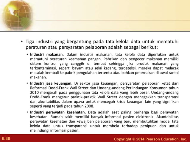 Tata kelola data dan arstektur Teknologi | PPT