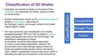 The second chapter of a course Oil Shale | PPT